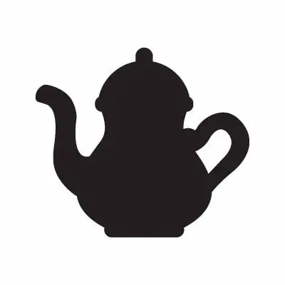 Teapot Sign Sticker Decal