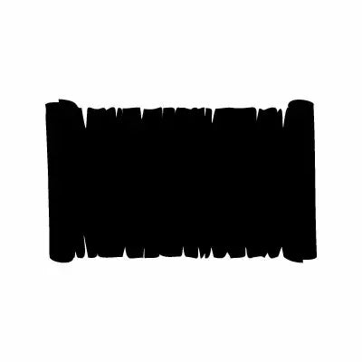 Parchement Sign Sticker Decal