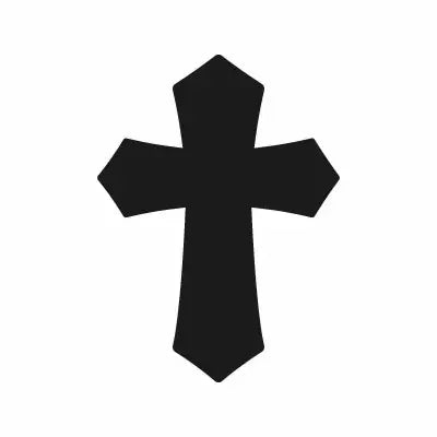 Cross Jesus Christ Sign Sticker Decal
