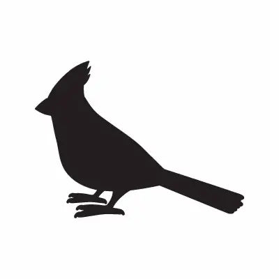Cardinal Bird Animal Sign Sticker Decal