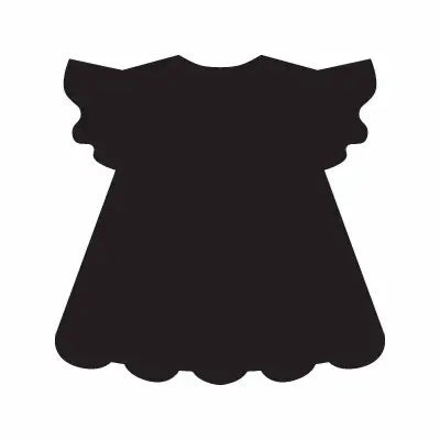 Dress Girl Sign Sticker Decal